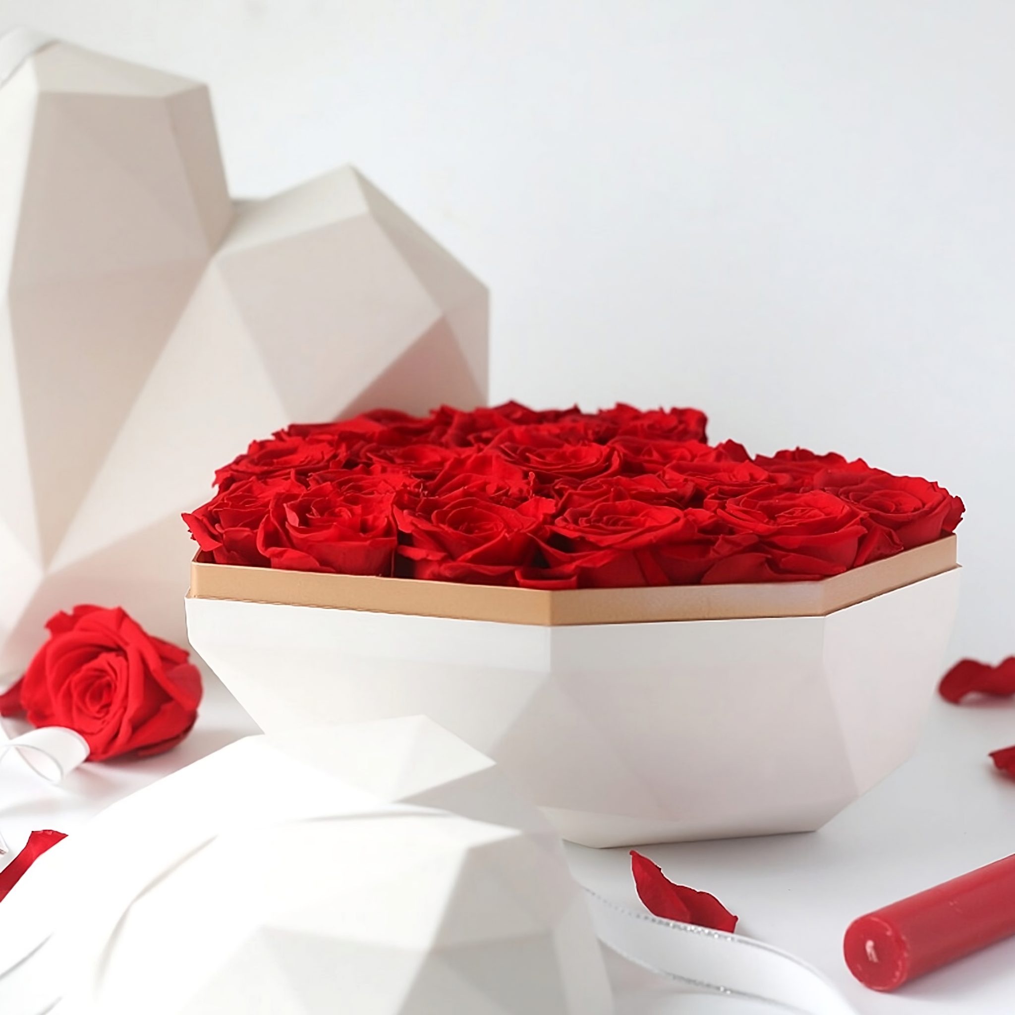 White heart | Monsieur Flower