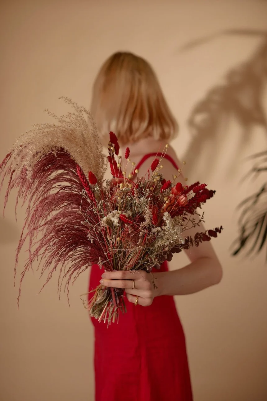 Bouquet de fleurs séchées "L’Élégance Fleurie" | Monsieur Flower