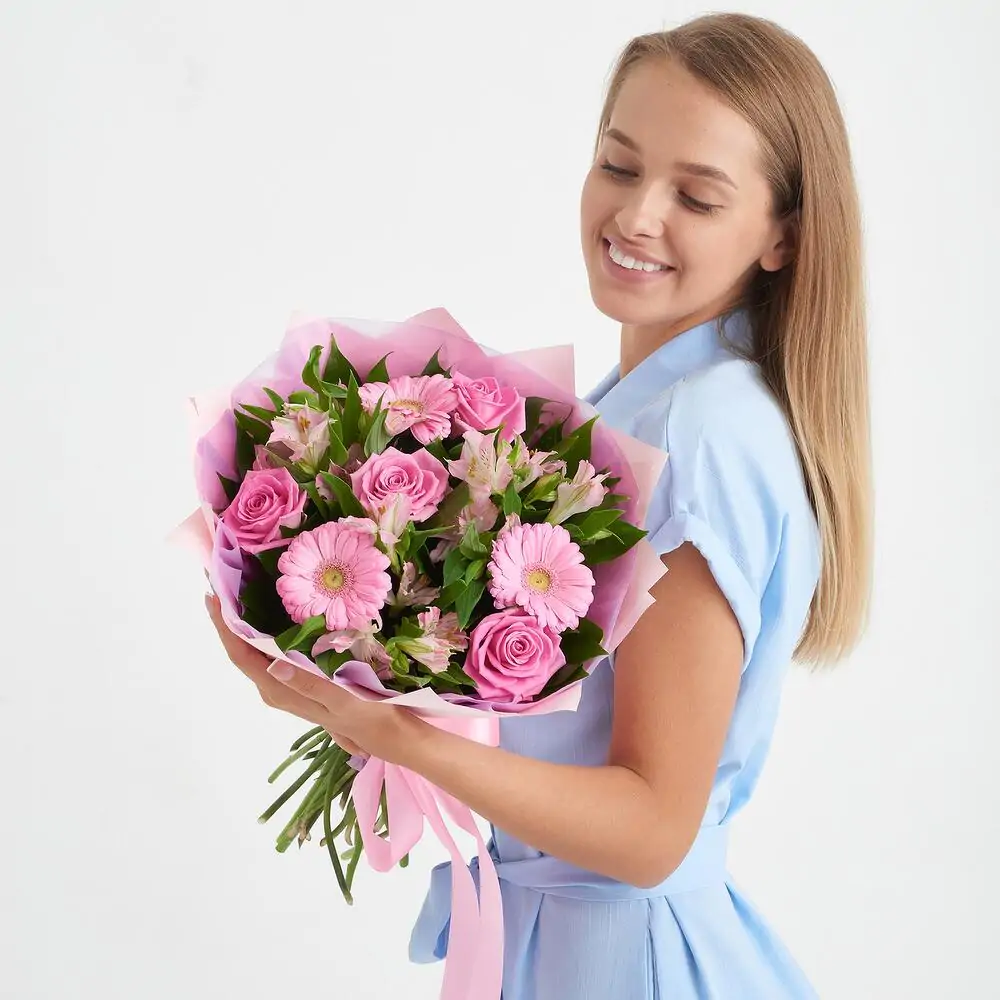 Bouquet de fleurs "Sérénade Perlée" | Monsieur Flower