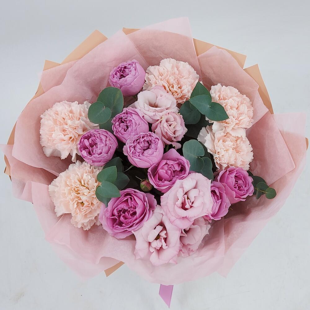 Bouquet de fleurs fraîches "Douce Romance" | Monsieur Flower