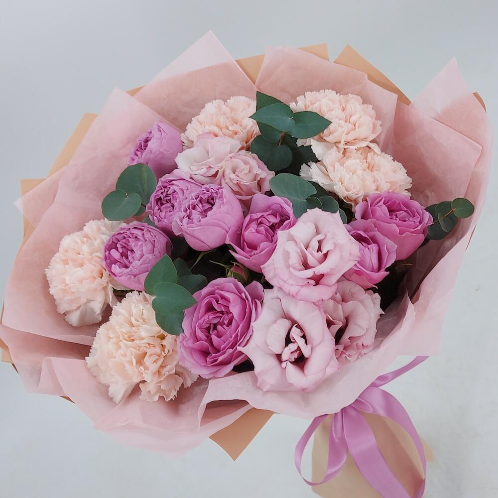 Bouquet de fleurs fraîches "Douce Romance" | Monsieur Flower