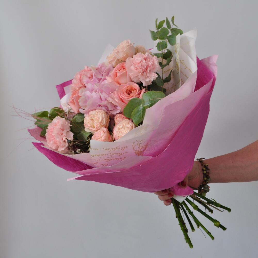 Bouquet de fleurs fraîches "Velour" | Monsieur Flower