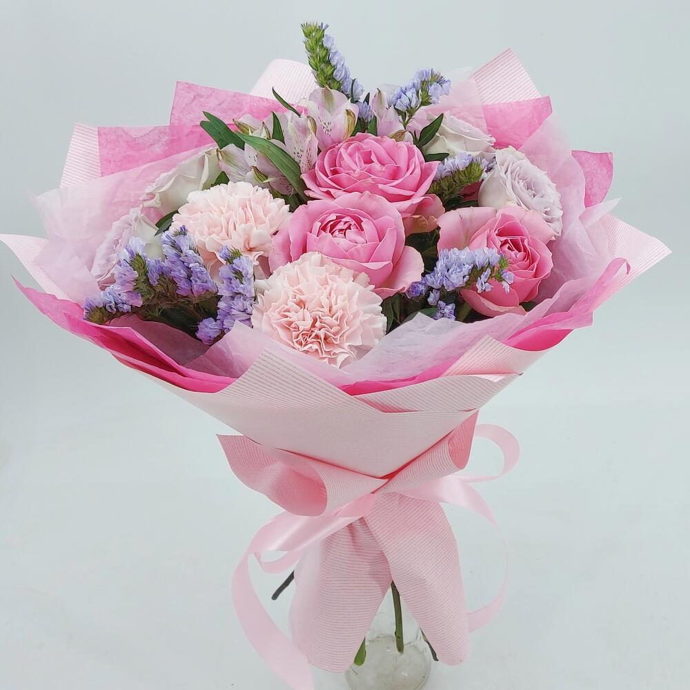 Bouquet de fleurs fraîches"Envie de rose" | Monsieur Flower