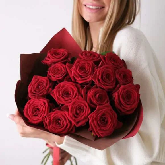 Bouquet de fleurs "Rouge Incandescent" | Monsieur Flower