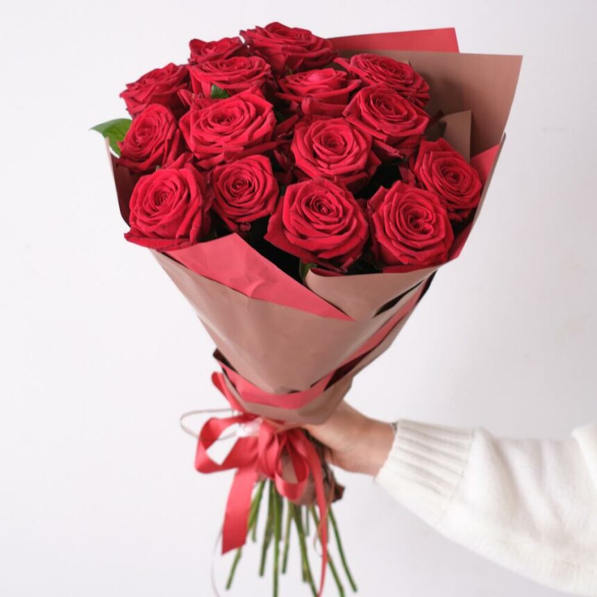 Bouquet de fleurs "Rouge Incandescent" | Monsieur Flower